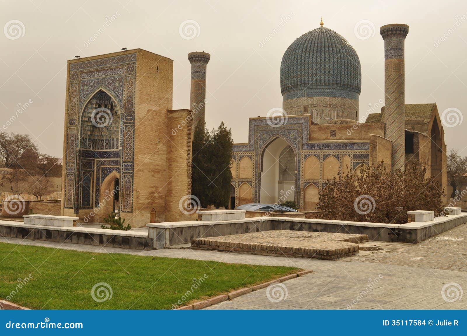Samarkand stock photo. Image of cent, asia, 14th, tombs - 35117584