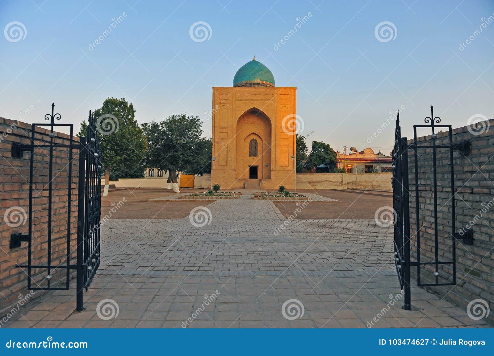 Samarkand: Historical Temple Royalty-Free Stock Photography ...
