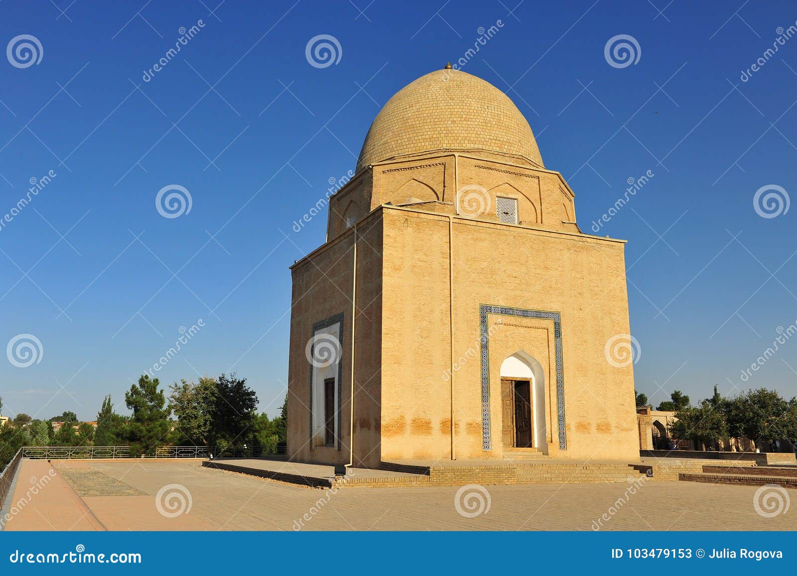 Medieval Mausoleum Of Sheikh Diri Baba. Maraza. Azerbaijan Royalty-Free ...