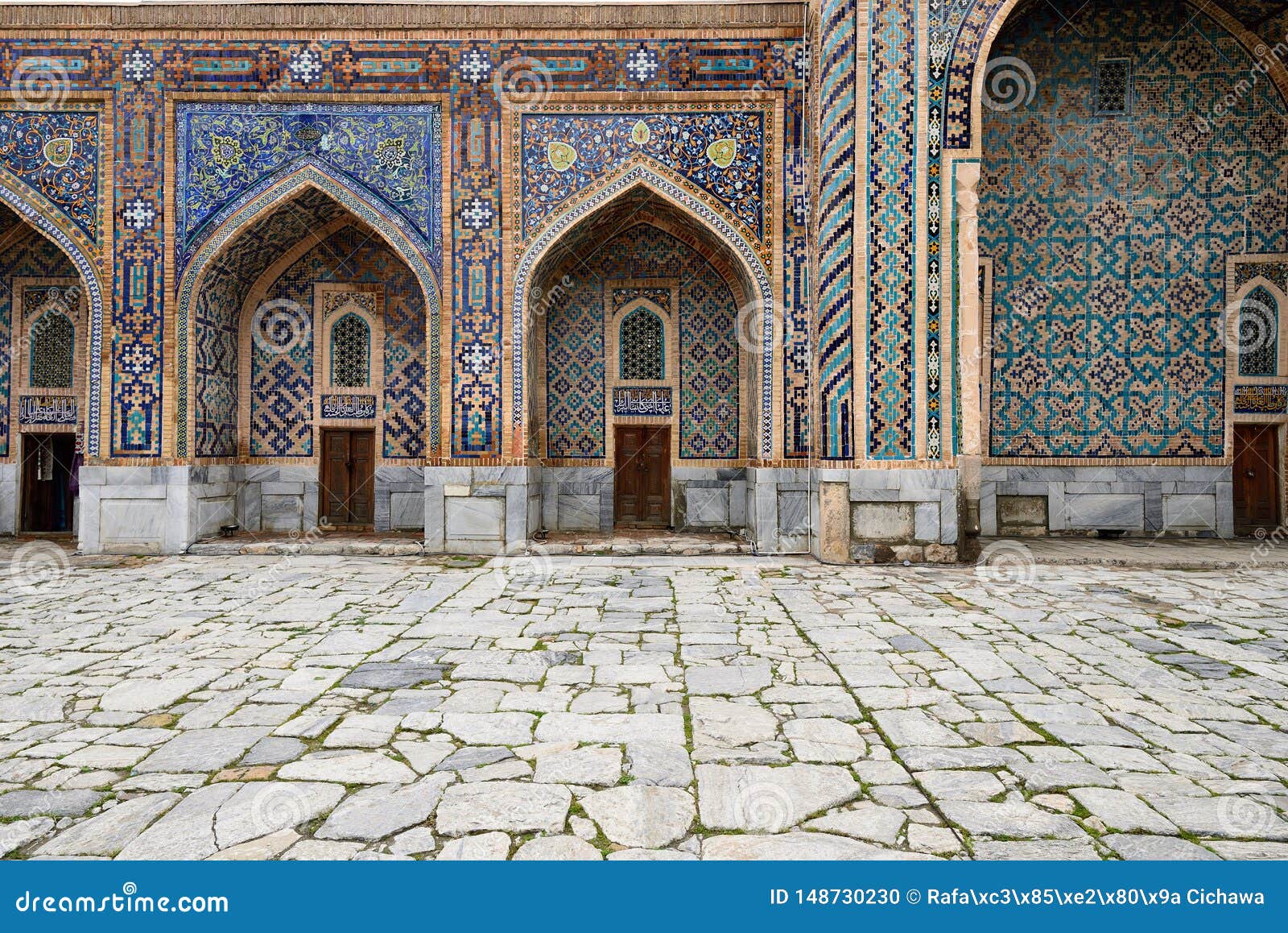 Example of Architecture Samarkand, Uzbekistan, Silk Route Stock Photo ...