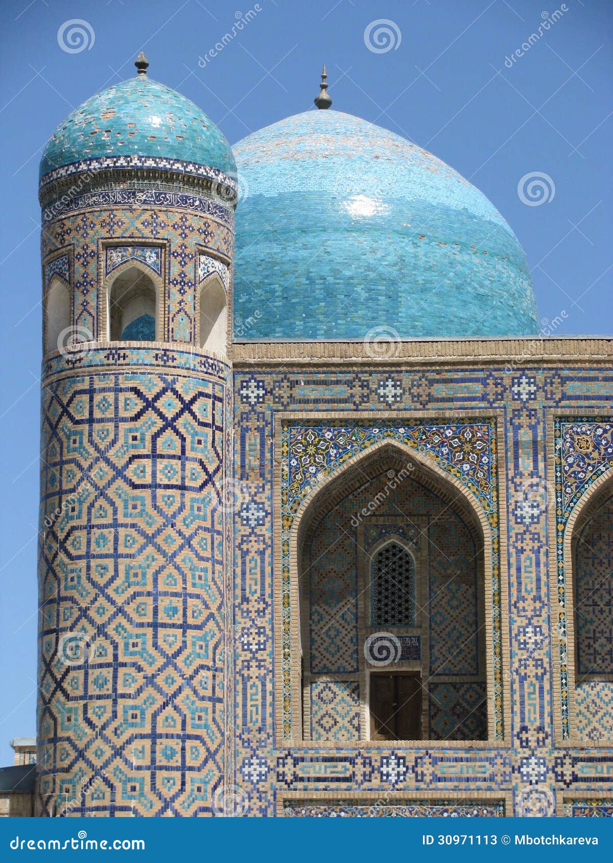 Samarkand, Uzbekstan stock image. Image of sightseeing - 30971113