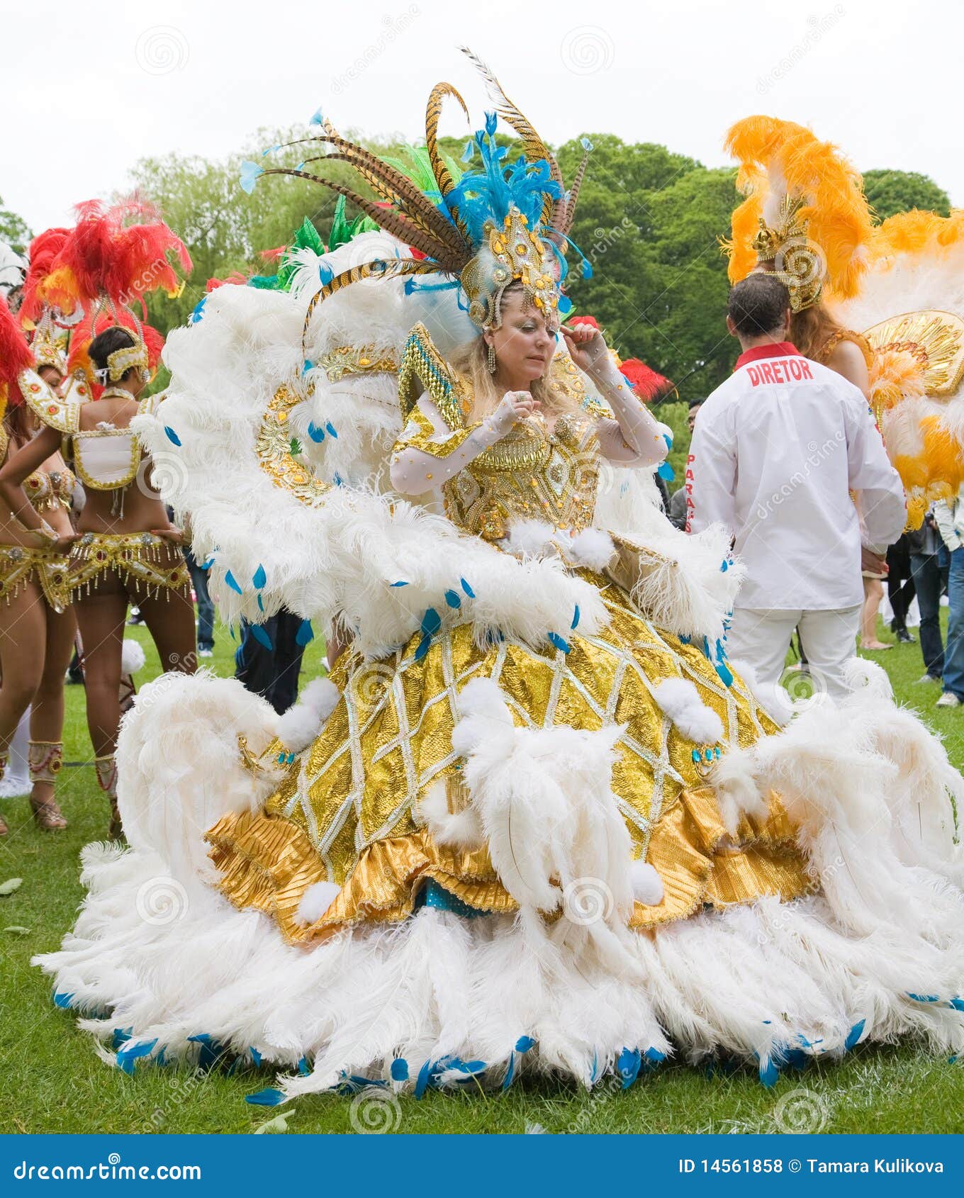 Samba dancers editorial stock photo. Image of dancers - 14561858