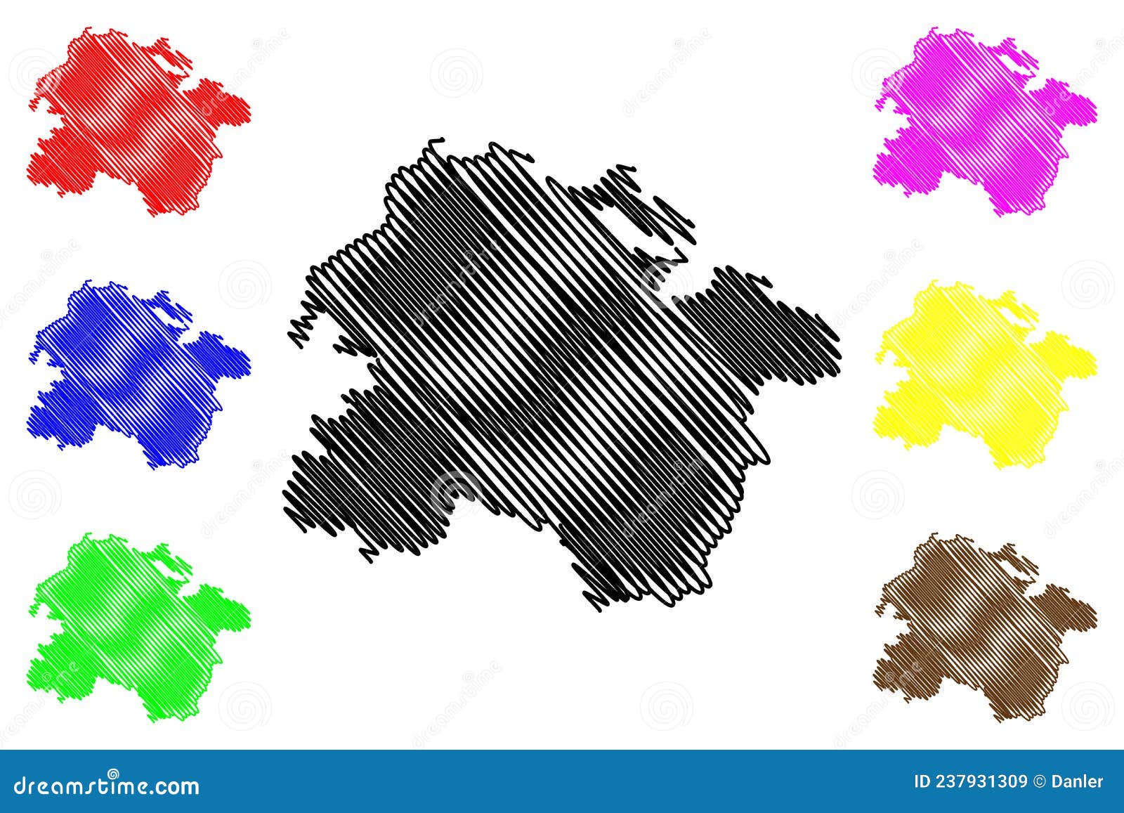 Samba District Jammu and Kashmir Union Territory, Republic of India Map ...