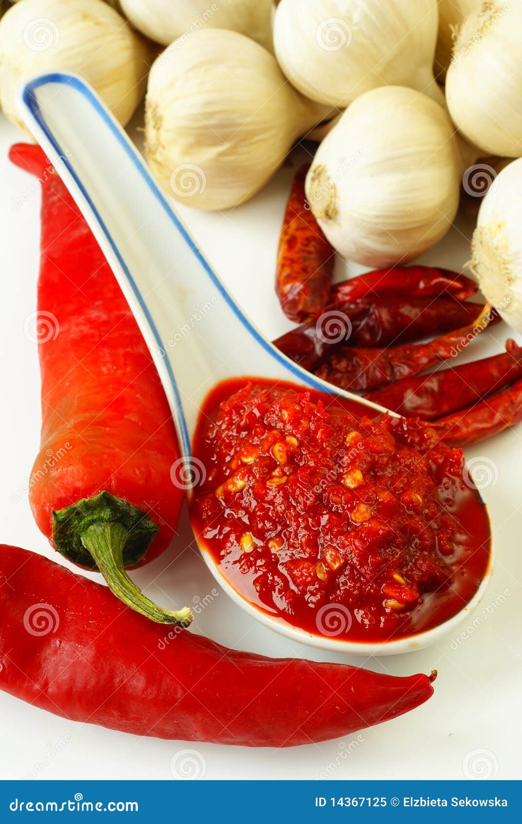 Sambal stock image. Image of sauce, color, pepper, spicy - 14367125