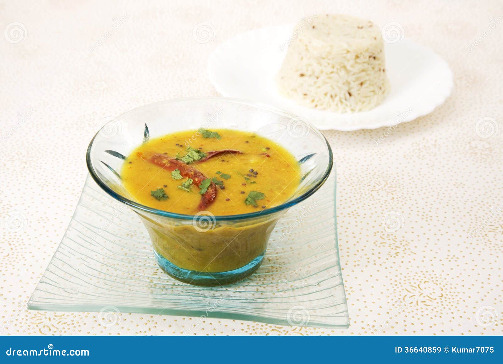 Sambar with rice stock image. Image of leaf, cooked, hotel - 36640859