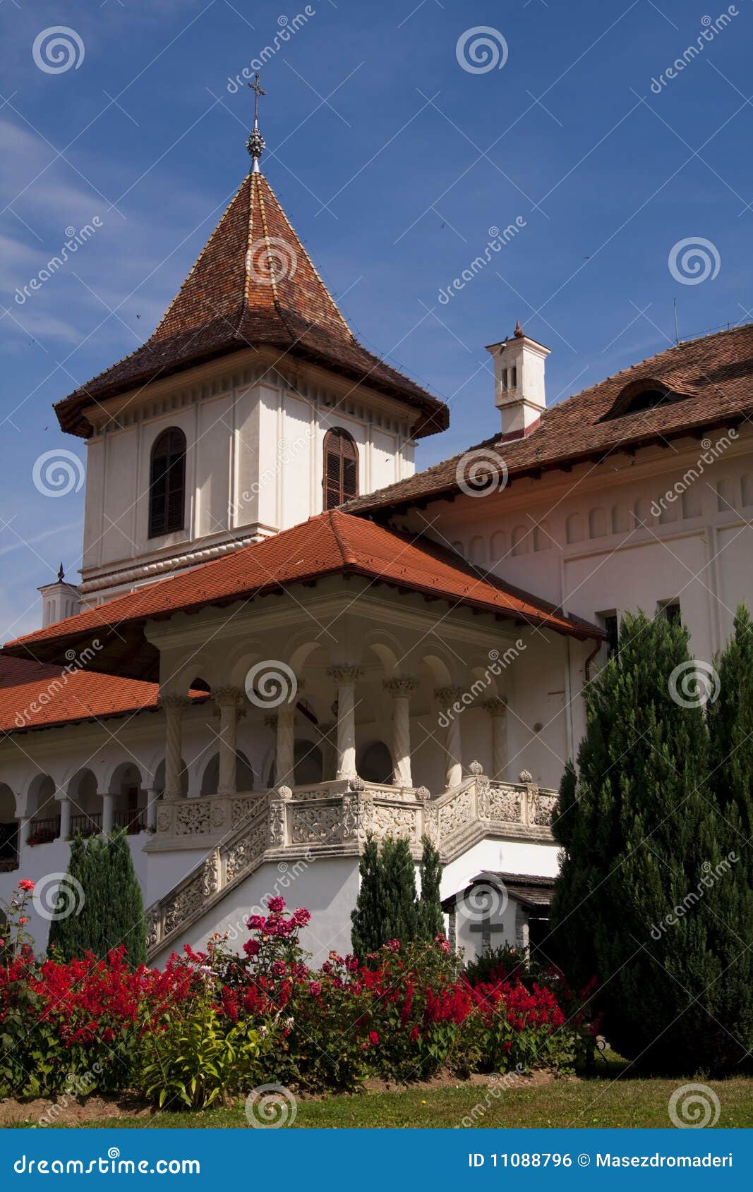 Sambata de Sus monastery I stock photo. Image of brancoveanu - 11088796