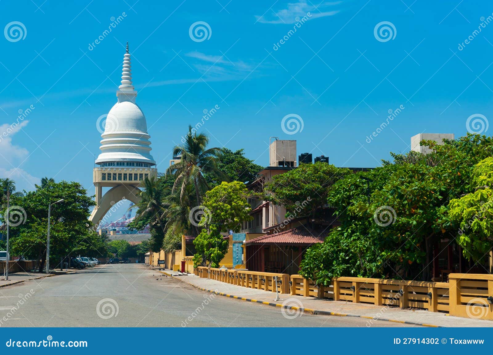 Sambodhi Chaithya Buddhist Temple Editorial Photography - Image of ...