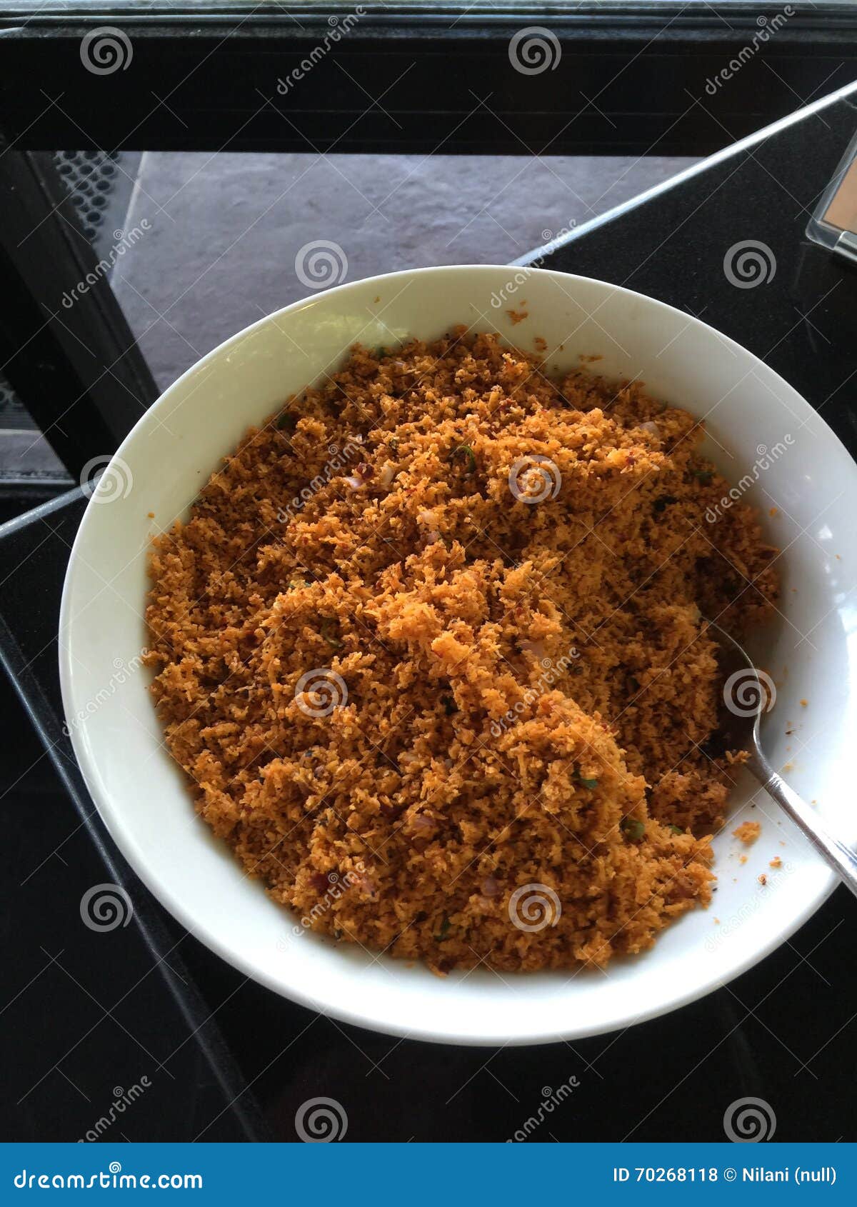 Sambol photo stock. Image du oignon, mélangé, coconut - 70268118