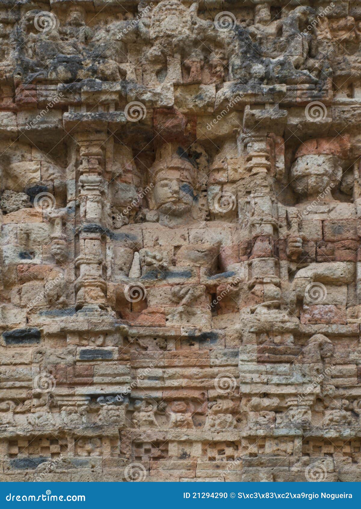Sambor Prei Kuk stock photo. Image of sculpture, temple - 21294290