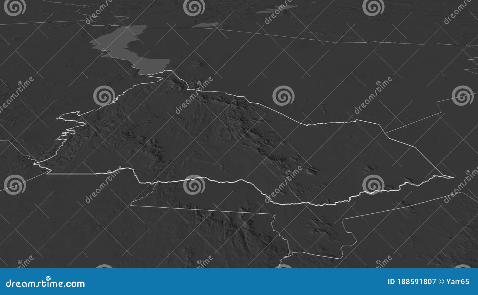 Samburu, Kenya - Outlined. Bilevel Stock Illustration - Illustration of ...