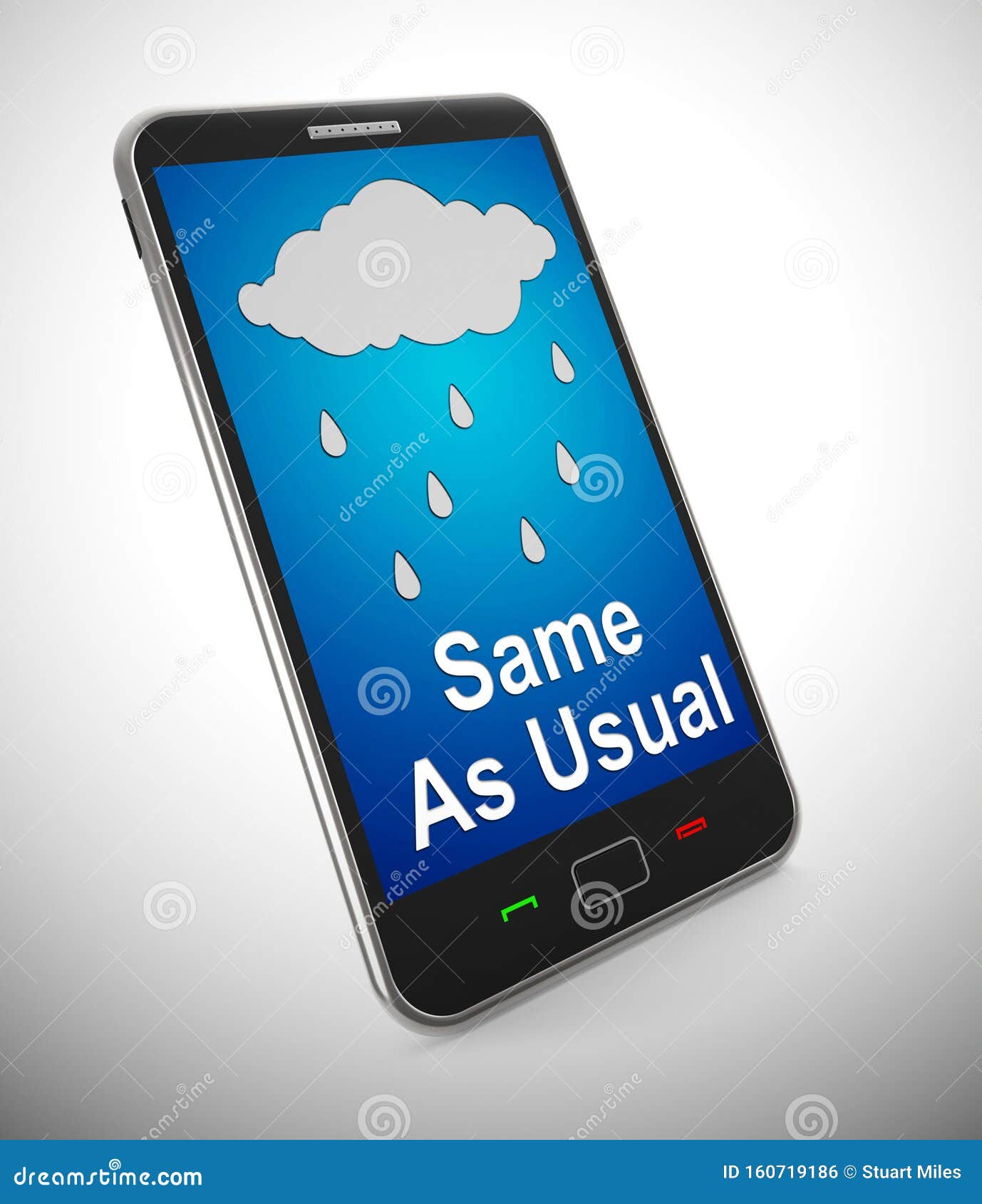 Same As Usual Concept Means Like always or No Difference - 3d ...