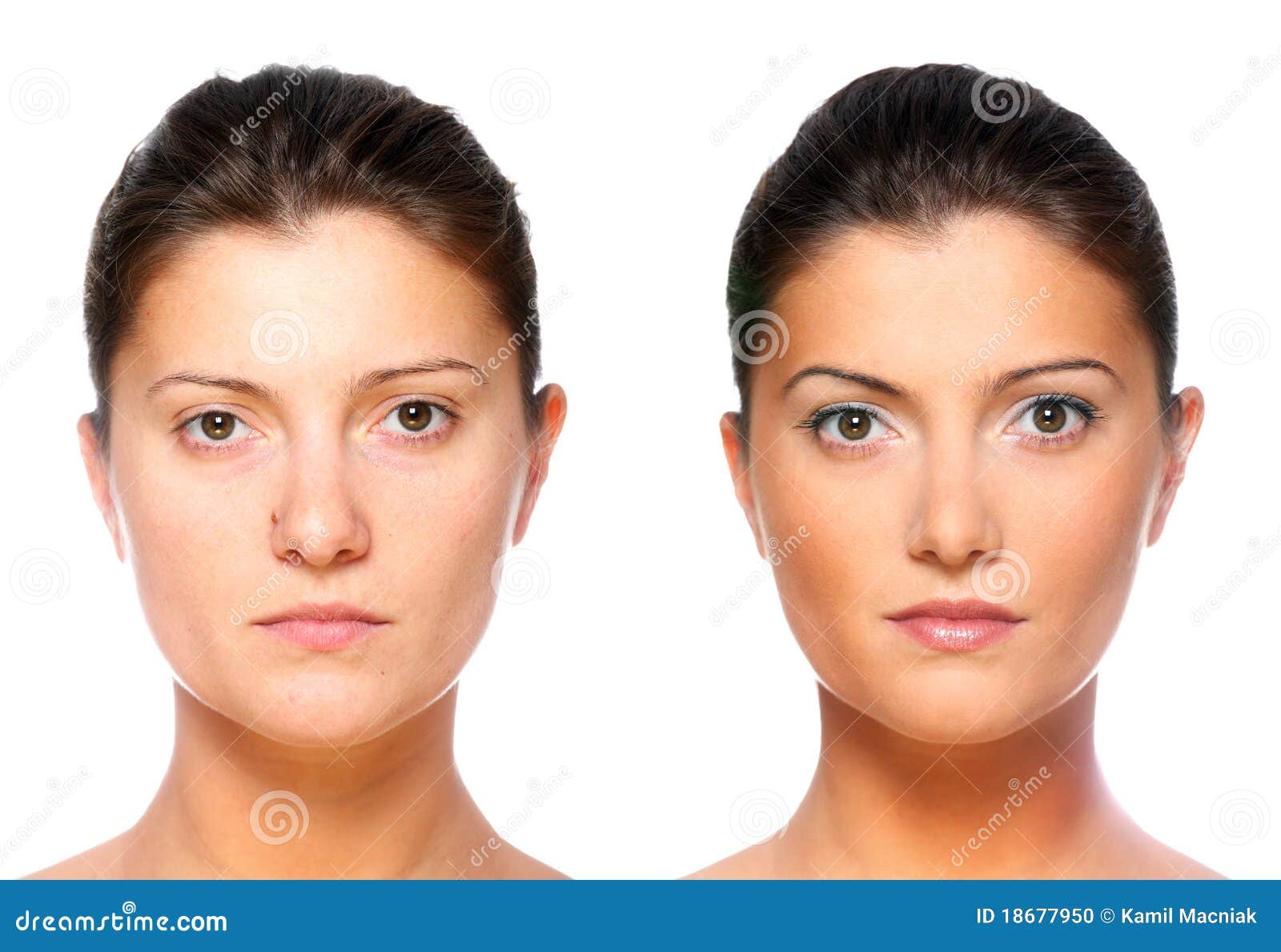 Same or different? stock photo. Image of pretty, woman - 18677950