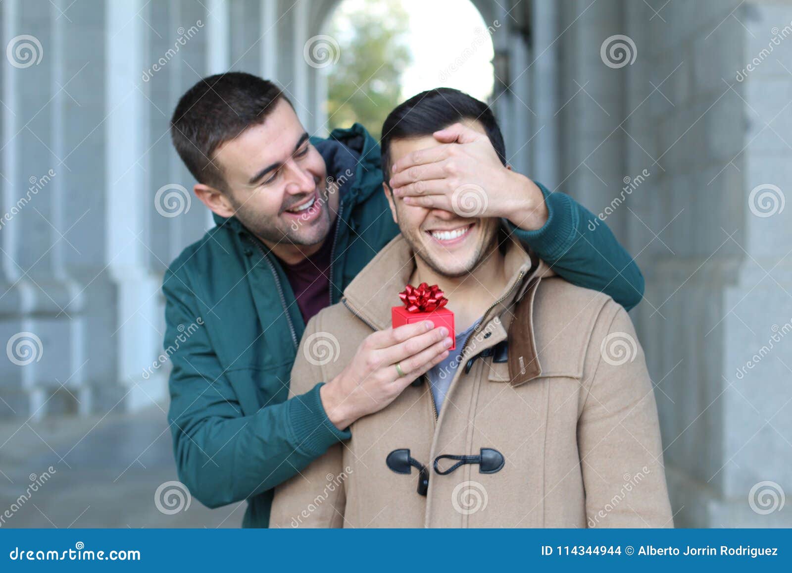 Same Sex Couple Living a Romance Stock Photo - Image of affection ...