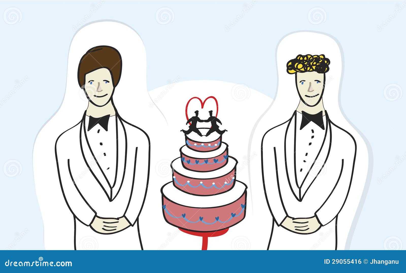 Same Sex Marriage Stock Vector Illustration Of Graphic 29055416
