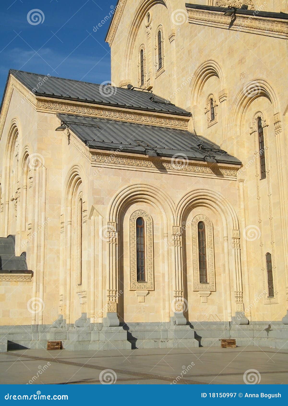 Sameba cathedral stock image. Image of cityview, georgia - 18150997