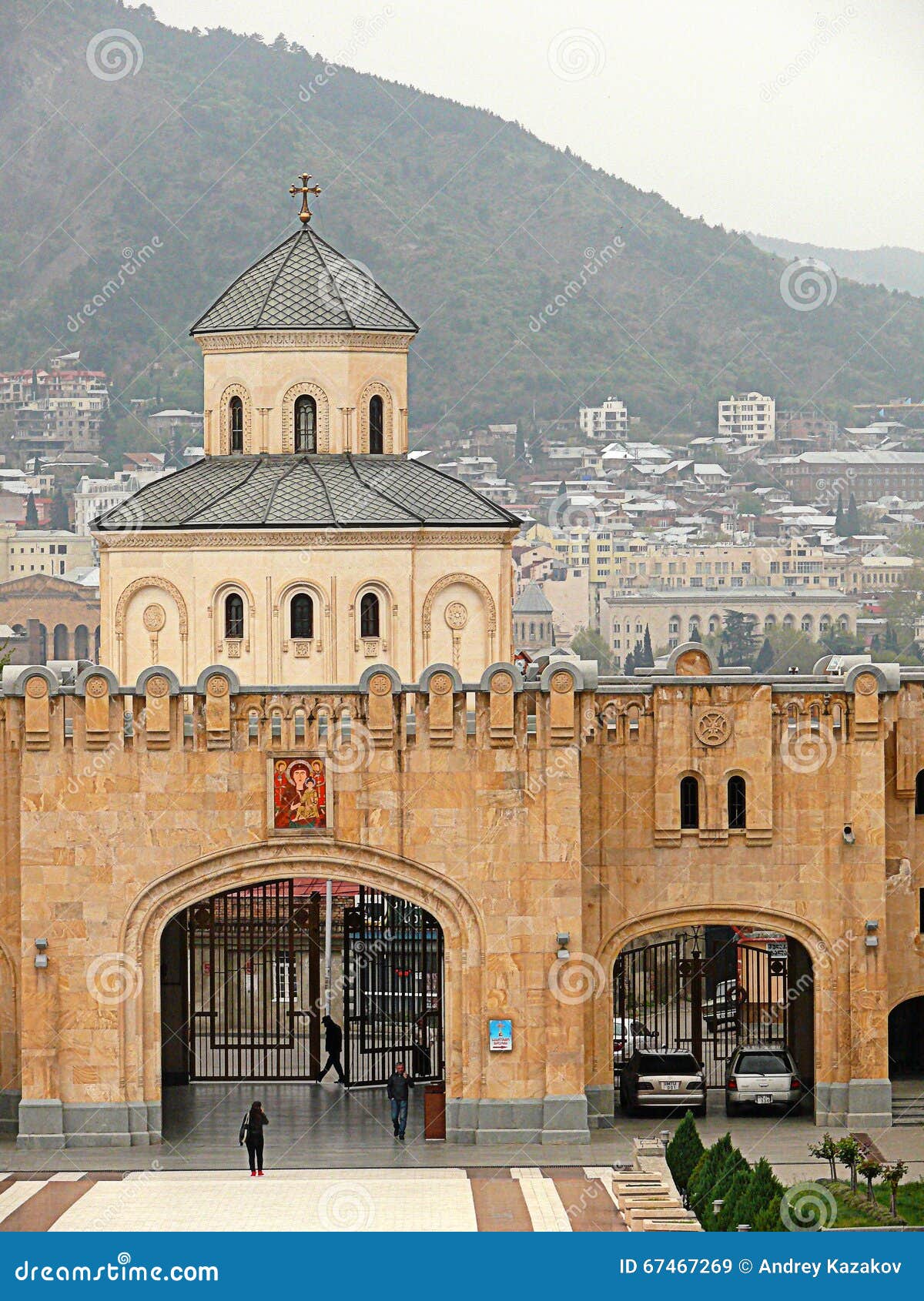 The Sameba Cathedral editorial stock image. Image of travel - 67467269