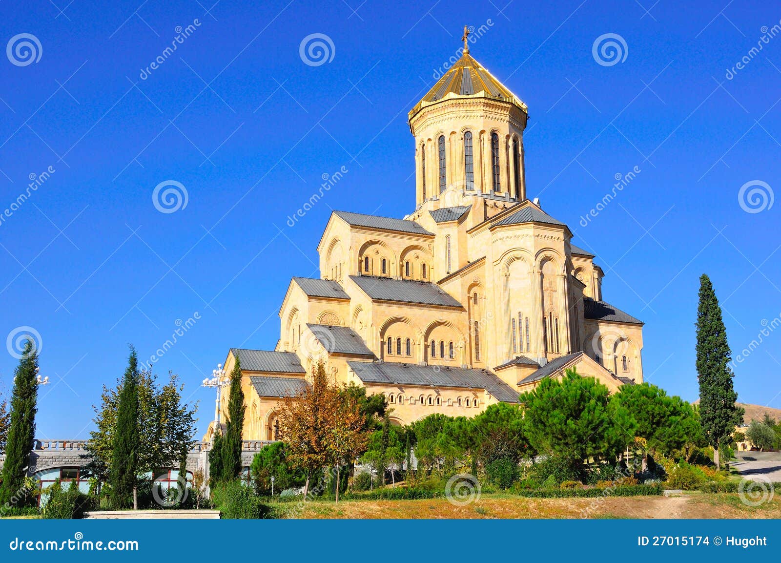 Sameba Holy Trinity Cathedral of Tbilisi, Georgia Stock Photo - Image ...