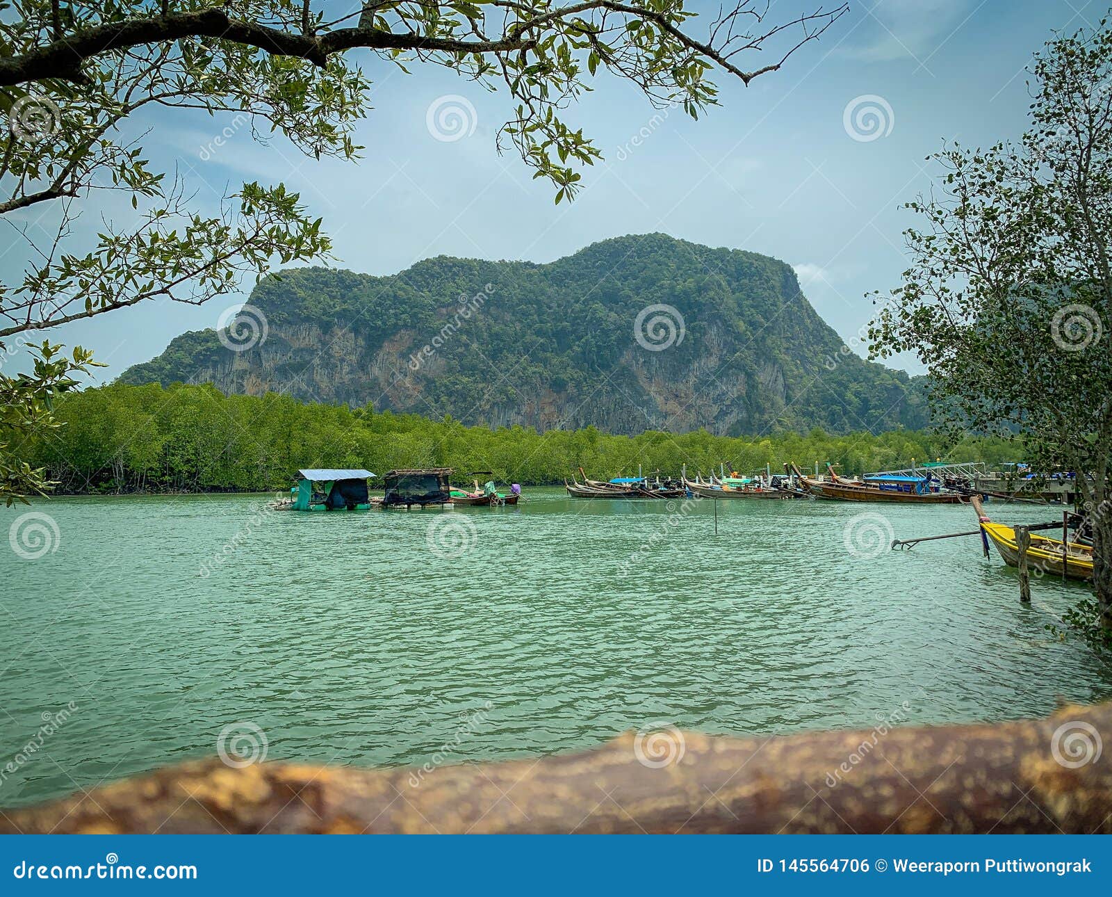 Samed Nang Chee, Phang Nga, Thailand Stock Photo - Image of nang ...