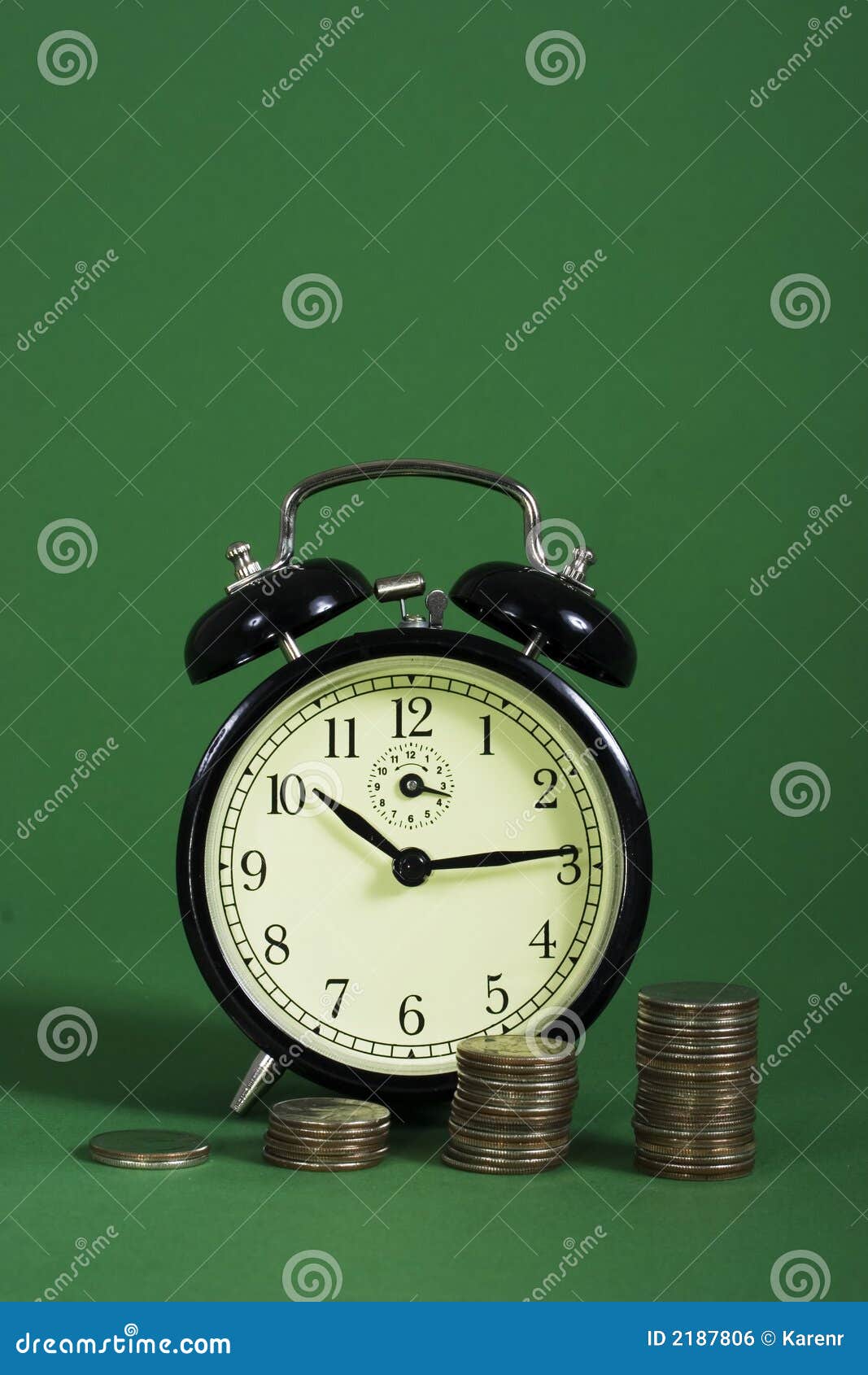 Samengestelde Interest Met Tijd Stock Foto - Image of bank, plan: 2187806