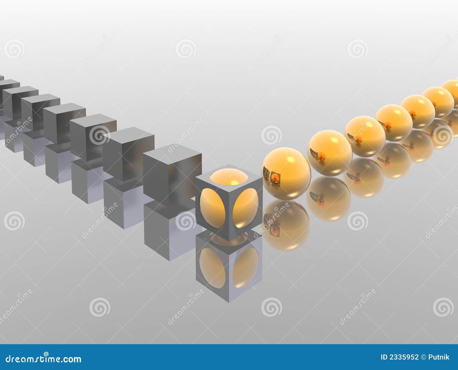 Samensmelting stock illustratie. Illustration of eind - 2335952