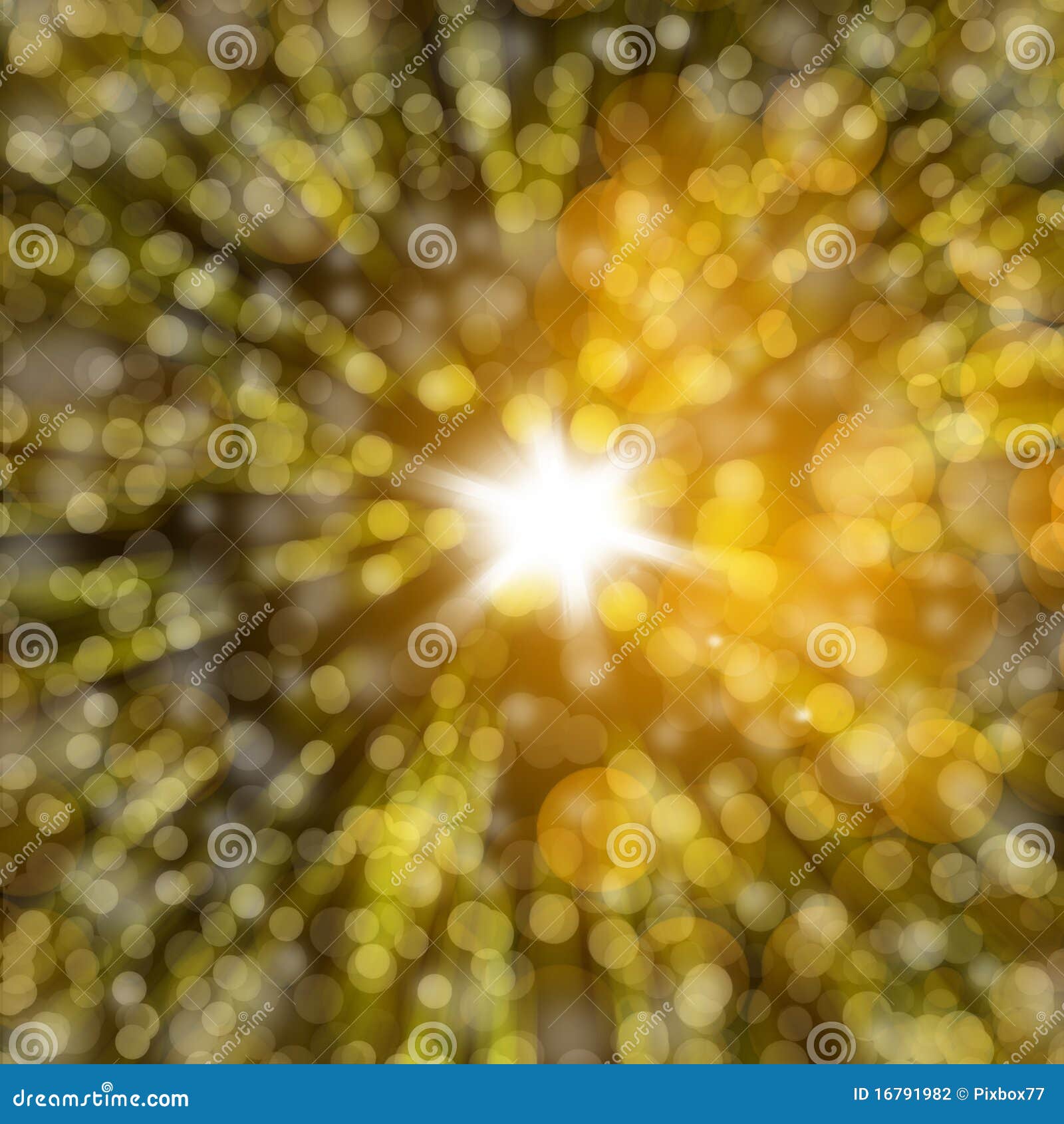 Samenvatting Van Ster En Lichte Bokeh Stock Illustratie - Illustration ...