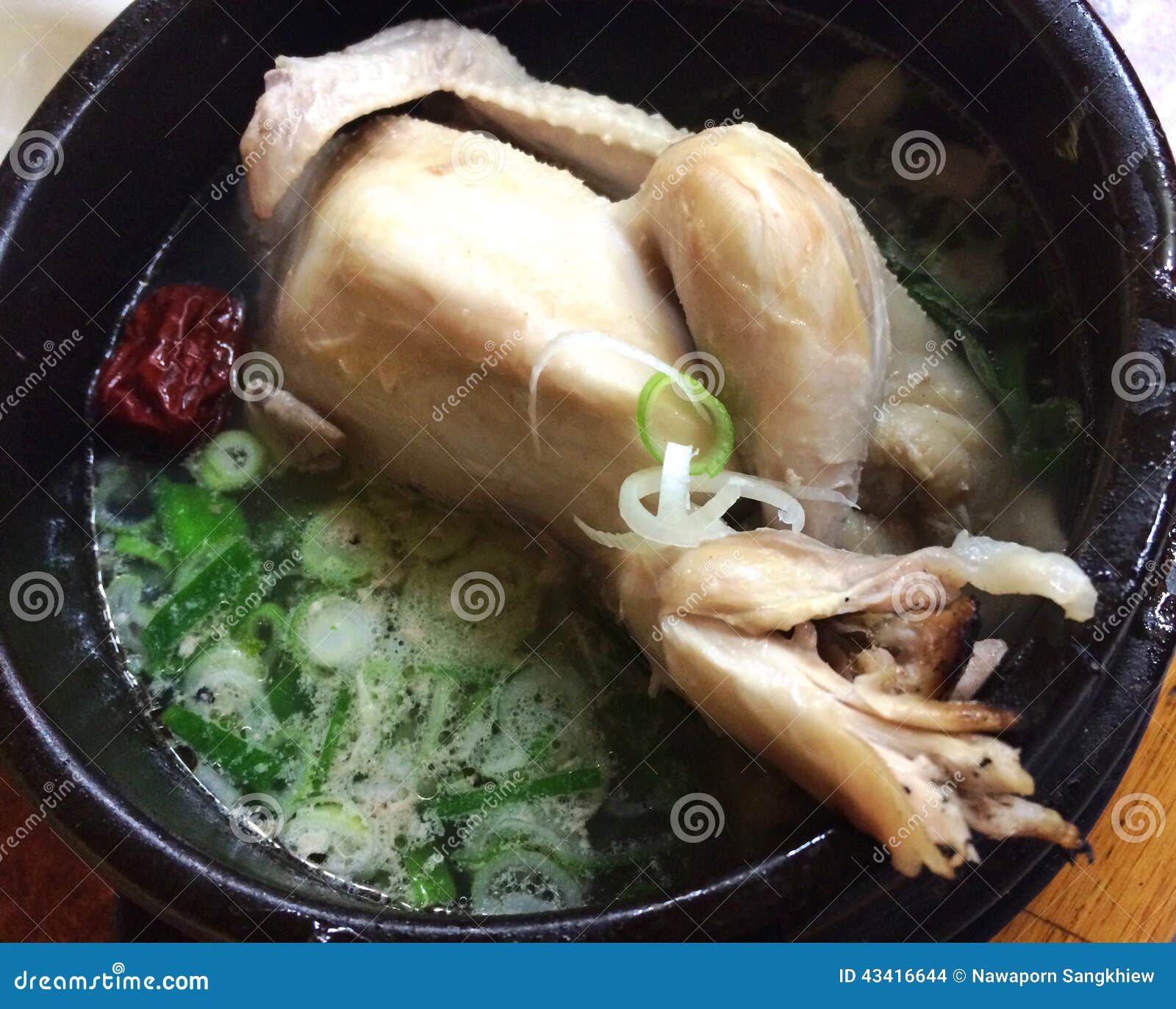 Samgye-Tang stock photo. Image of samgye, samgyetang - 43416644