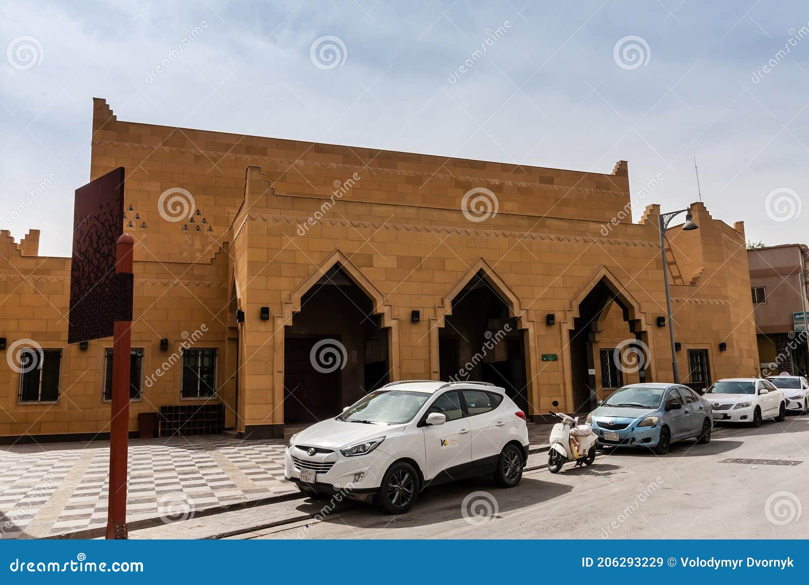 Samhan Mosque, Ad Diriyah, Saudi Arabia Editorial Stock Image - Image ...