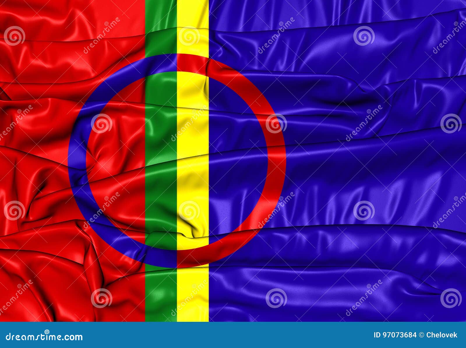 Sami Flag Stock Photography | CartoonDealer.com #97073684