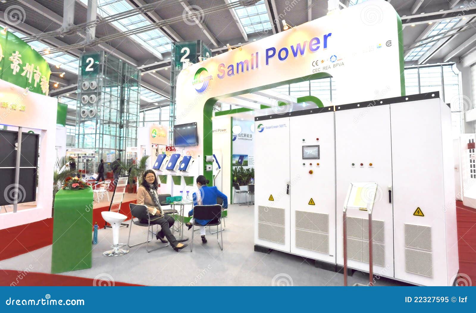 Samil Power Solar Inverter Manufacturer Editorial Image - Image of ...