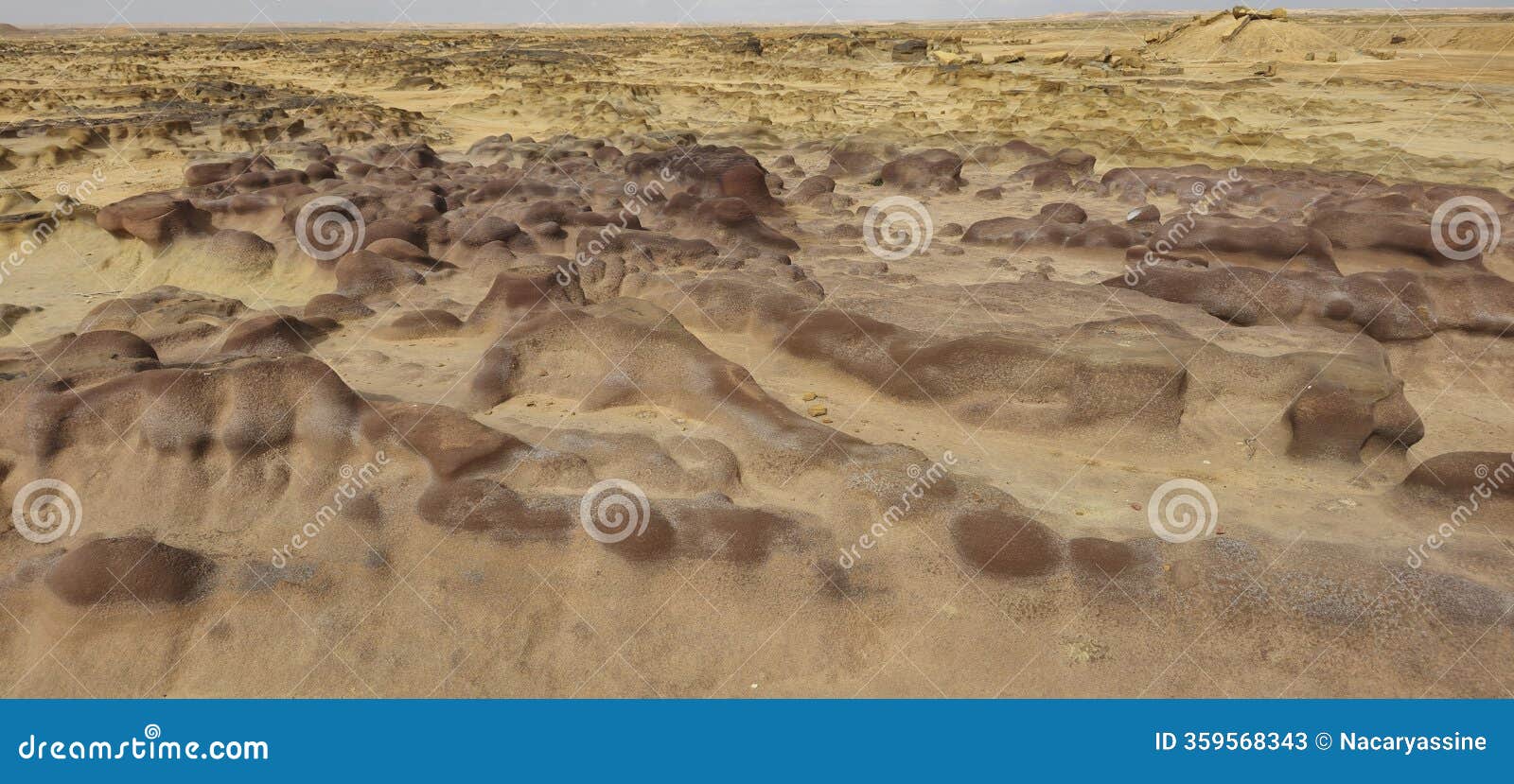 Sammar in Tunisia, Moon Surface Area, Desert Rocks Stock Image - Image ...