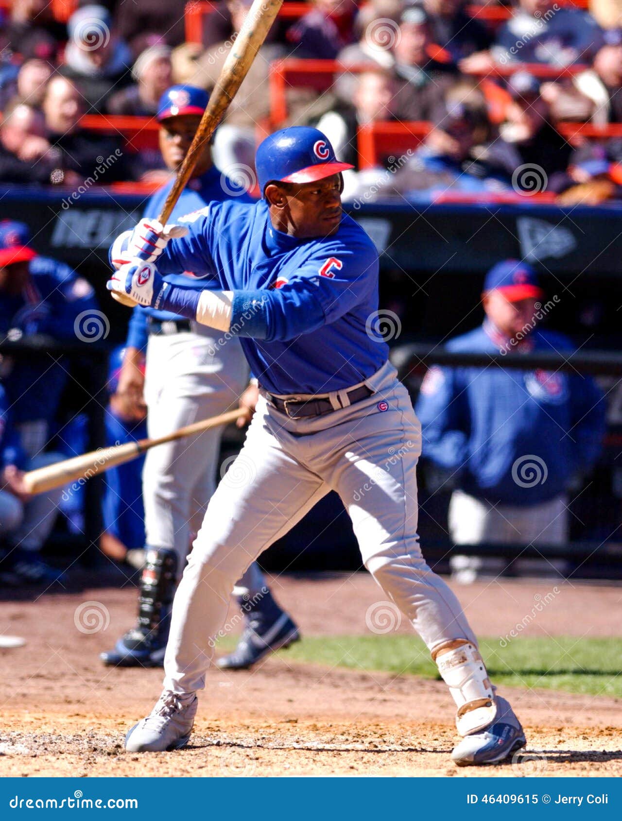 Sammy Sosa Chicago Cubs redaktionelles bild. Bild von platte - 46409615