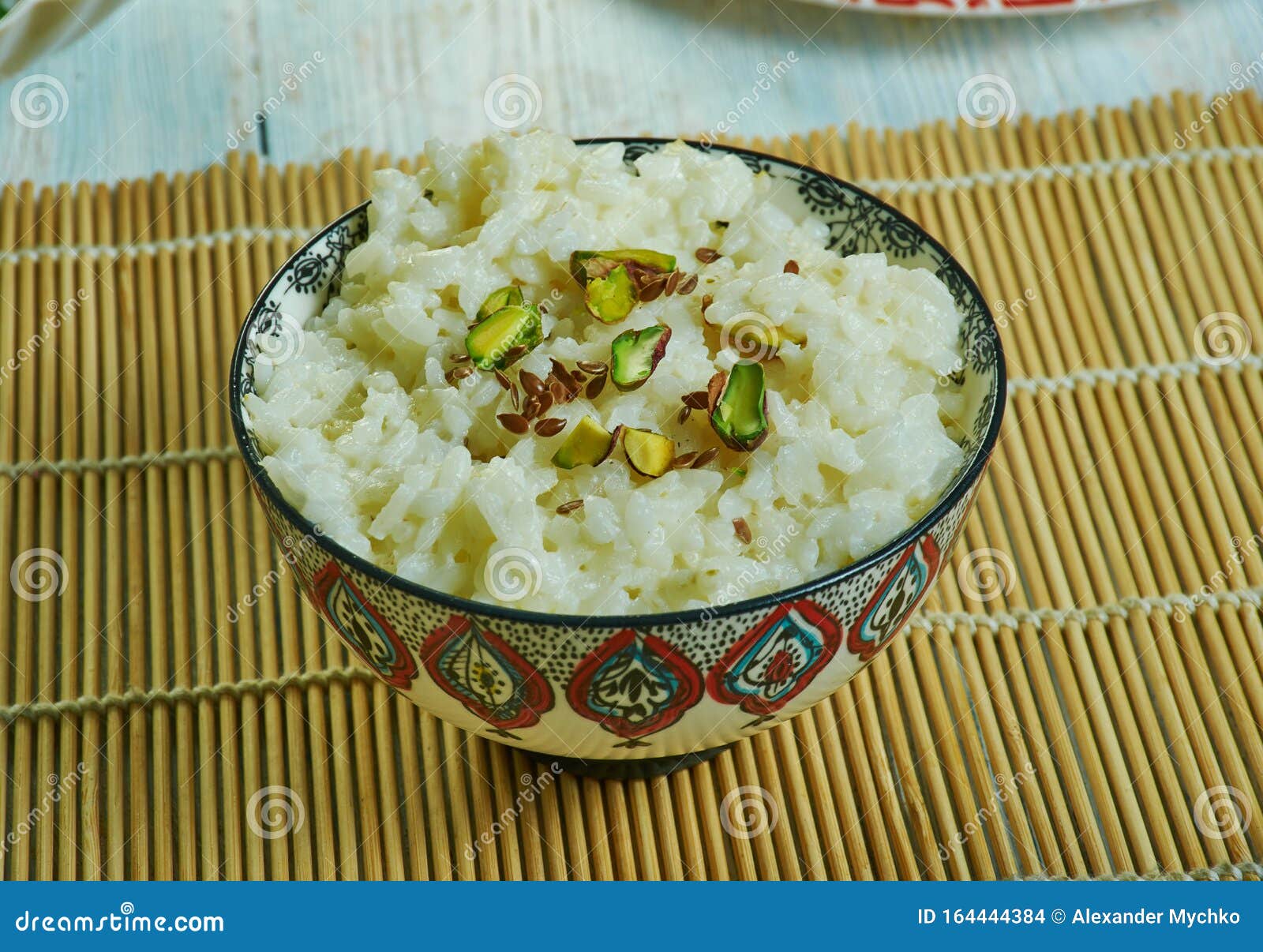 Samo Rice Kheer stock photo. Image of coconut, porridge - 164444384