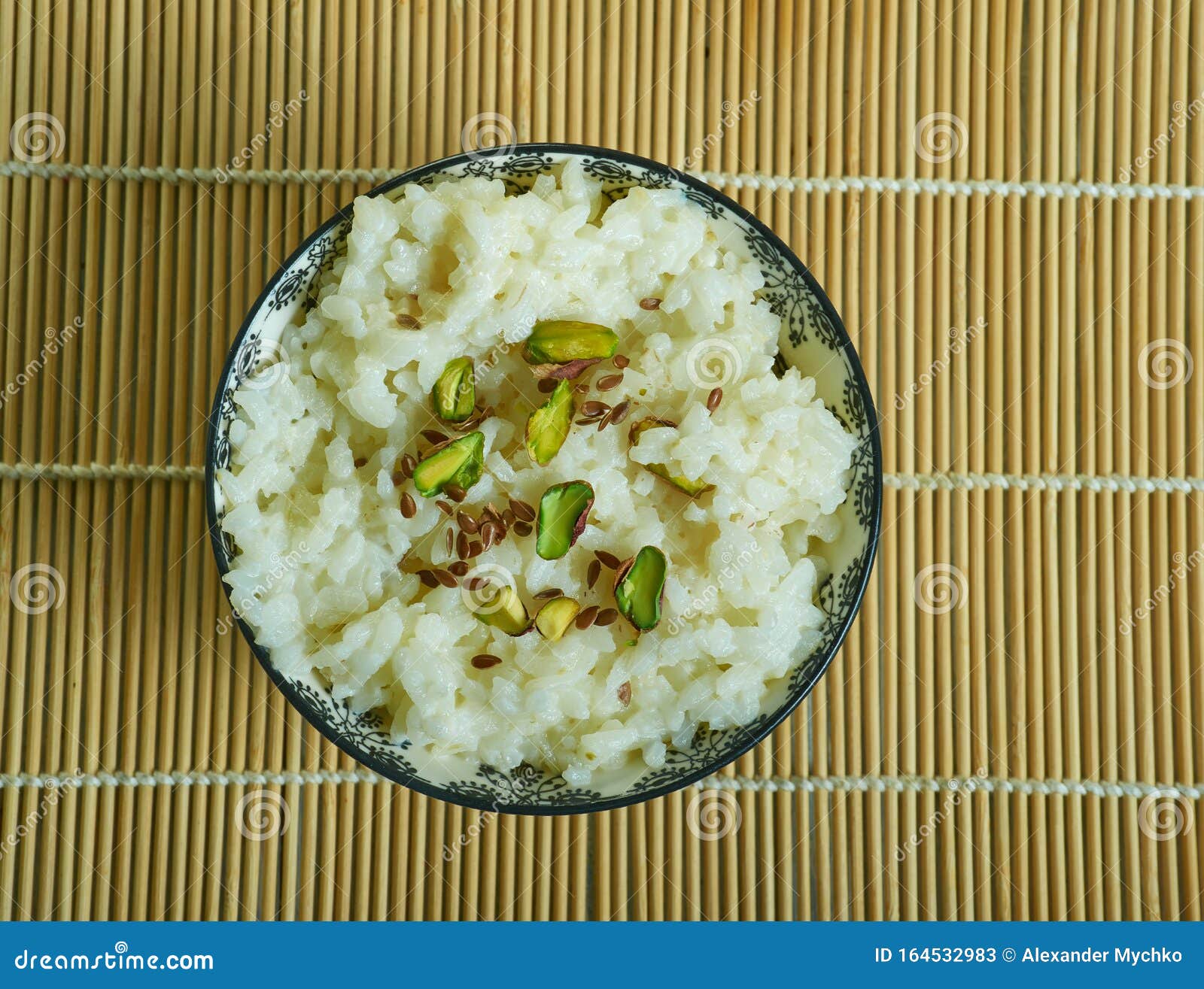 Samo Rice Kheer stock image. Image of white, rice, samo - 164532983