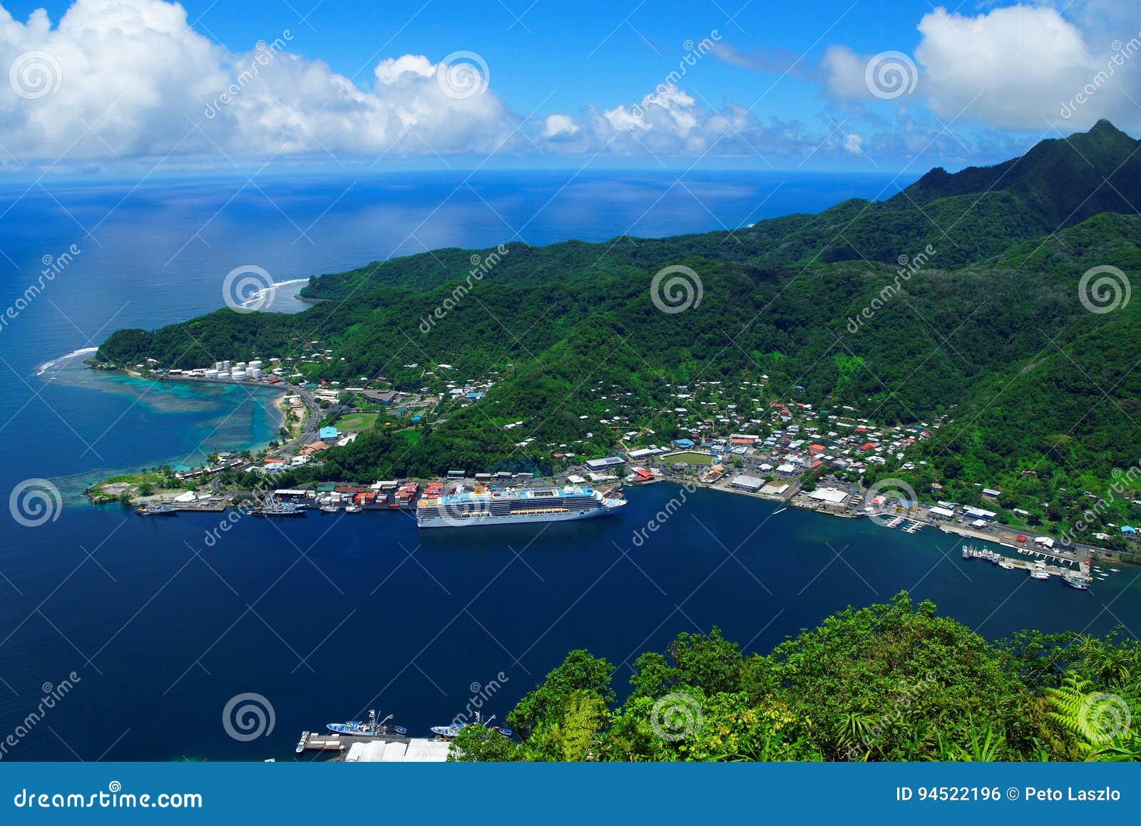 Samoa American stock photo. Image of pacific, plants - 94522196