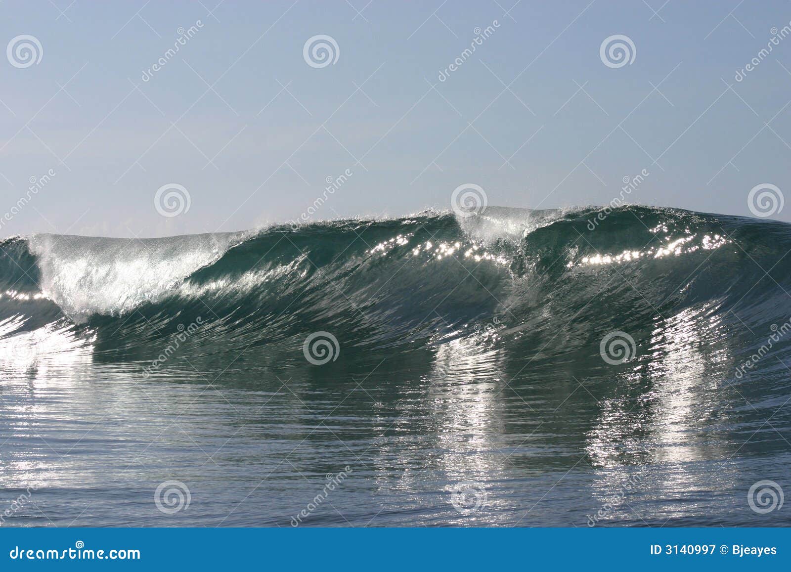 Samoan Wave stock image. Image of water, travel, summer - 3140997
