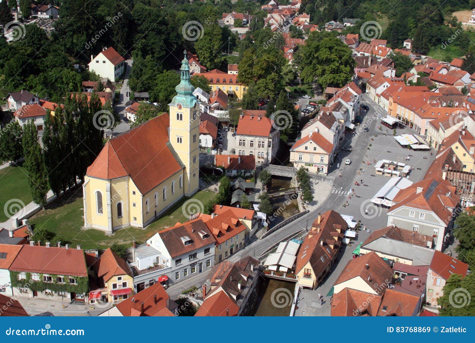 Samobor - city in Croatia editorial stock image. Image of europe - 83768869