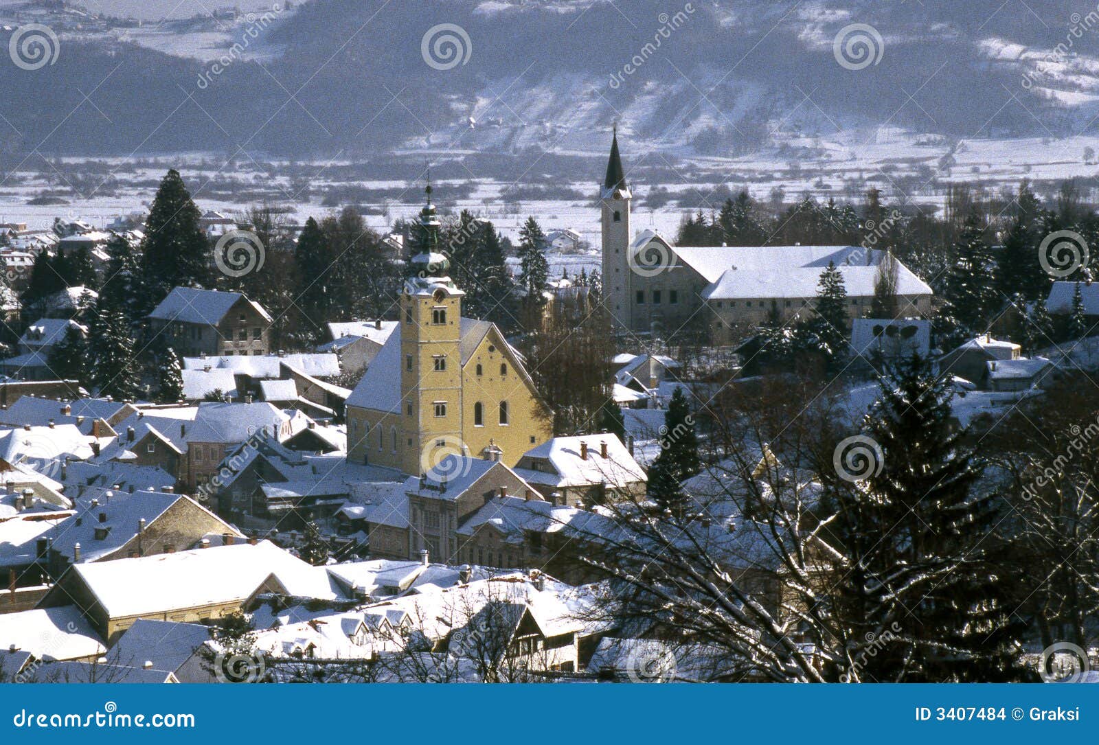 Samobor Croatia stock photo. Image of film, grain, winter - 3407484