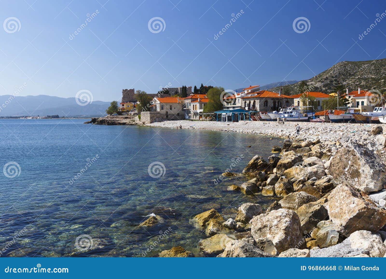 Samos island. editorial stock photo. Image of aegean - 96866668