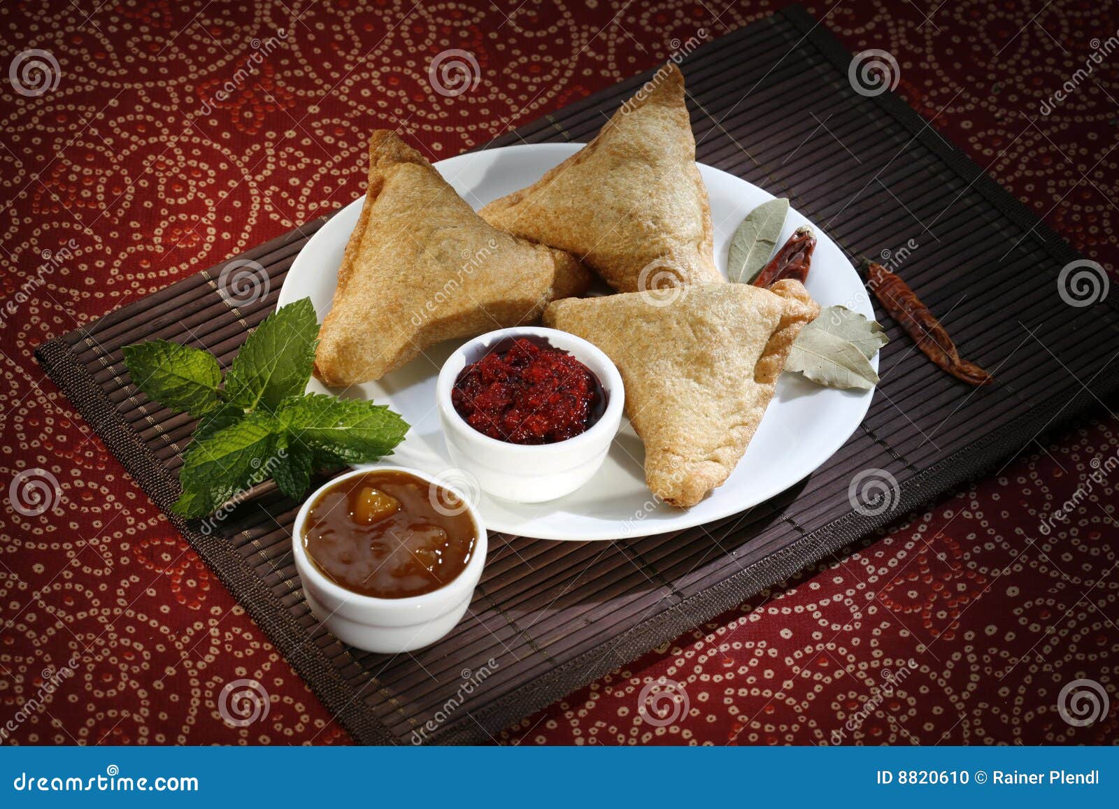 Samosa stock photo. Image of food, golden, dish, black - 8820610