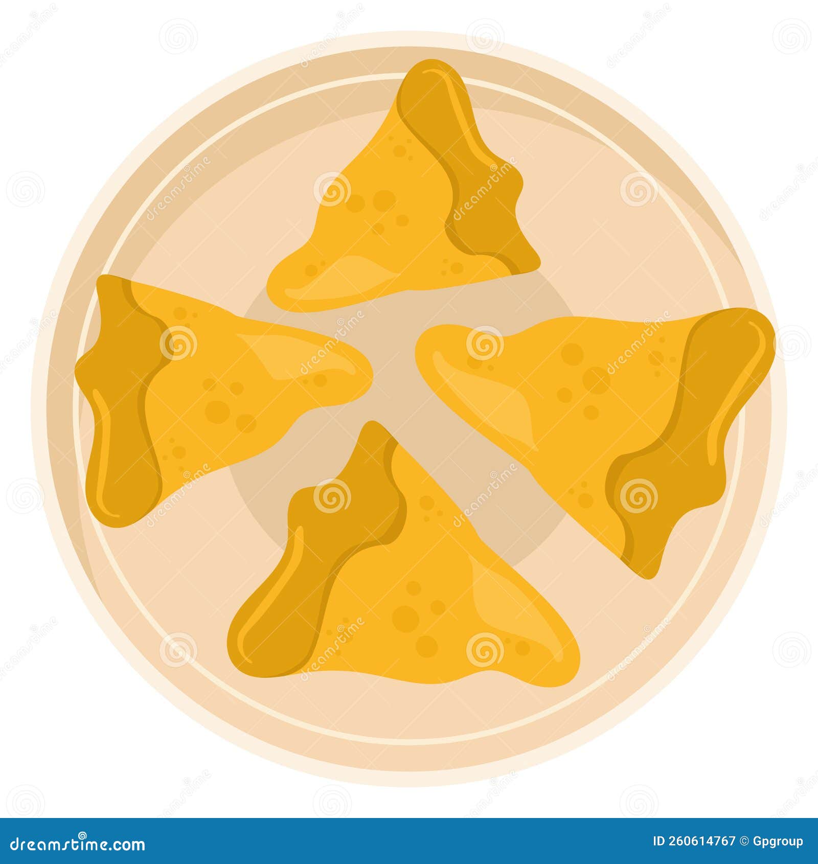 Samosa dish design stock vector. Illustration of delicious - 260614767