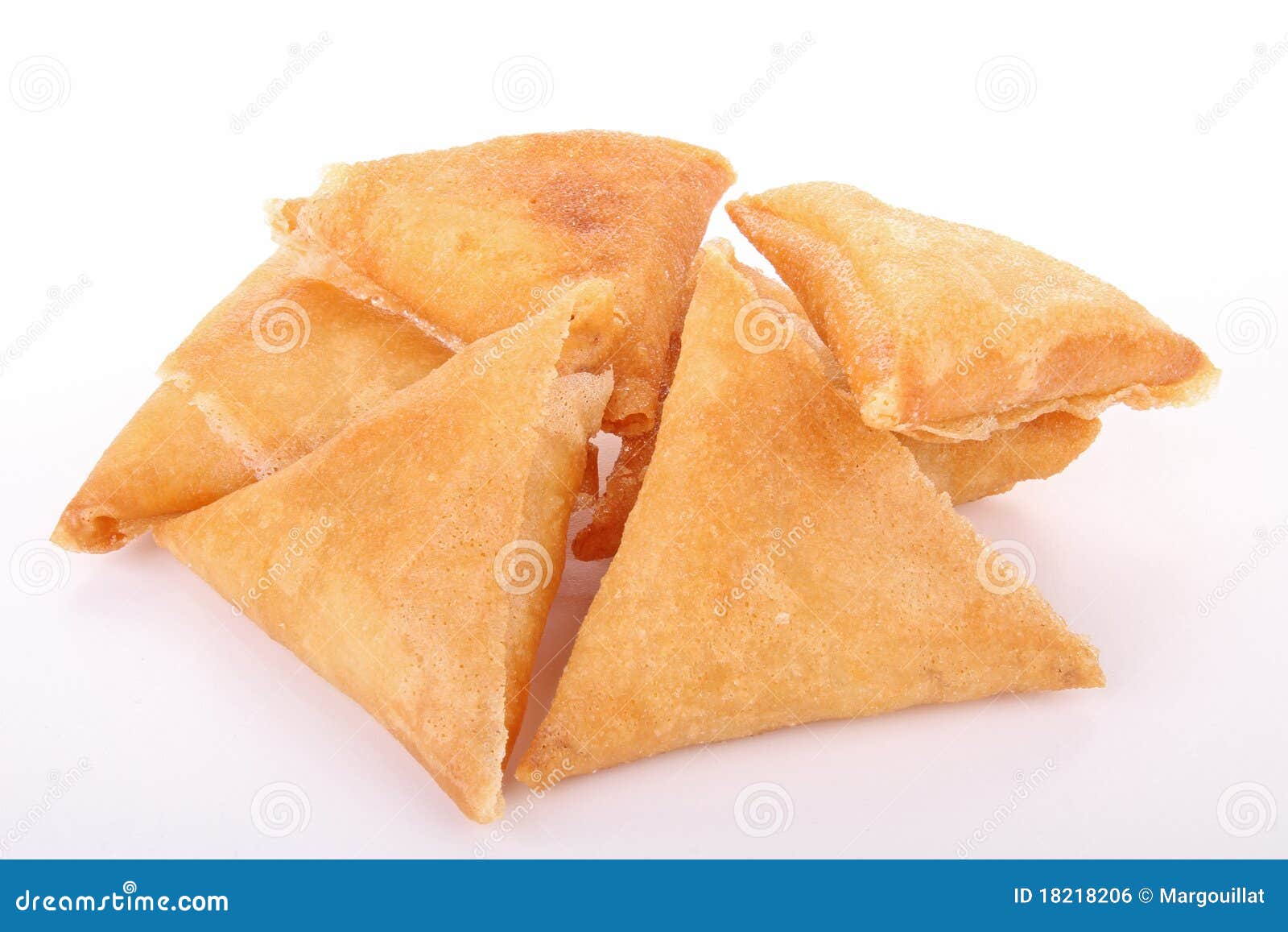 Samosa isolated stock photo. Image of heap, crispy, isolated - 18218206