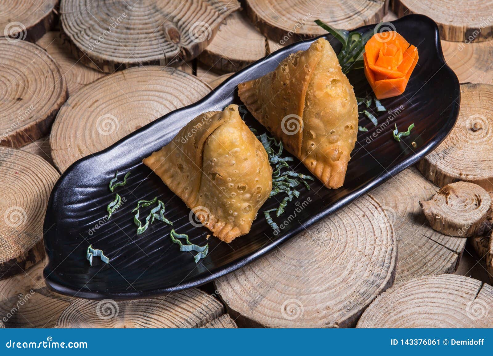 Samosa stock image. Image of healthy, pastry, homemade - 143376061