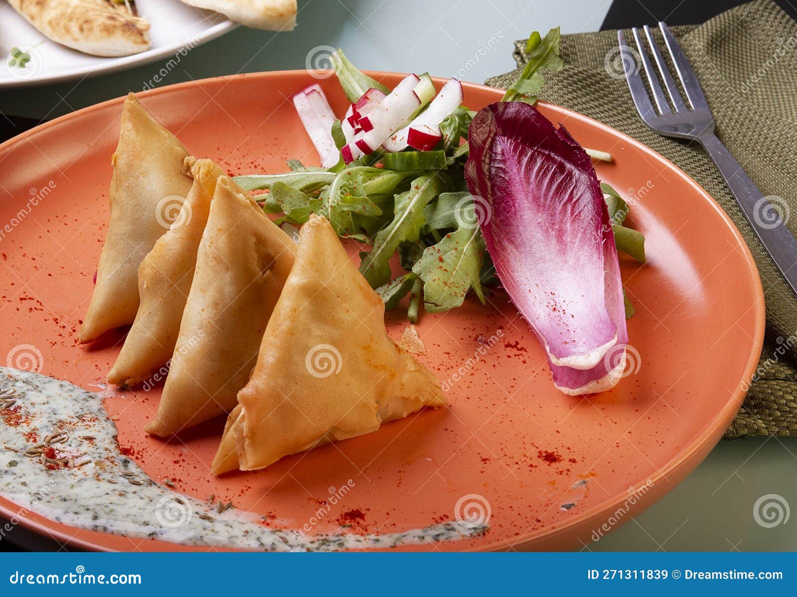 Samosa stock image. Image of tasty, lunch, dinner, pakistan - 271311839