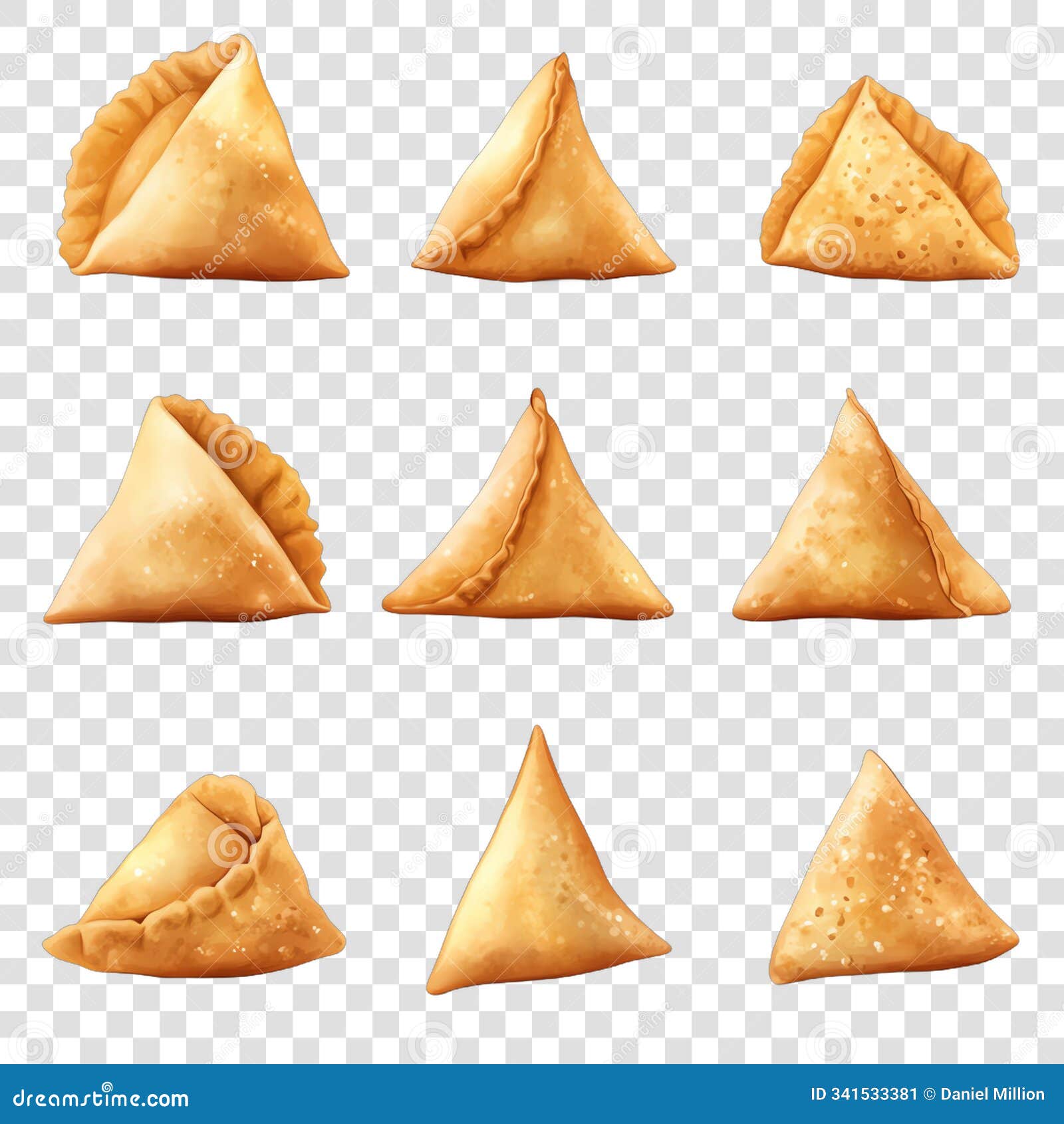 Samosa set stock image. Illustration of indian, plate - 341533381