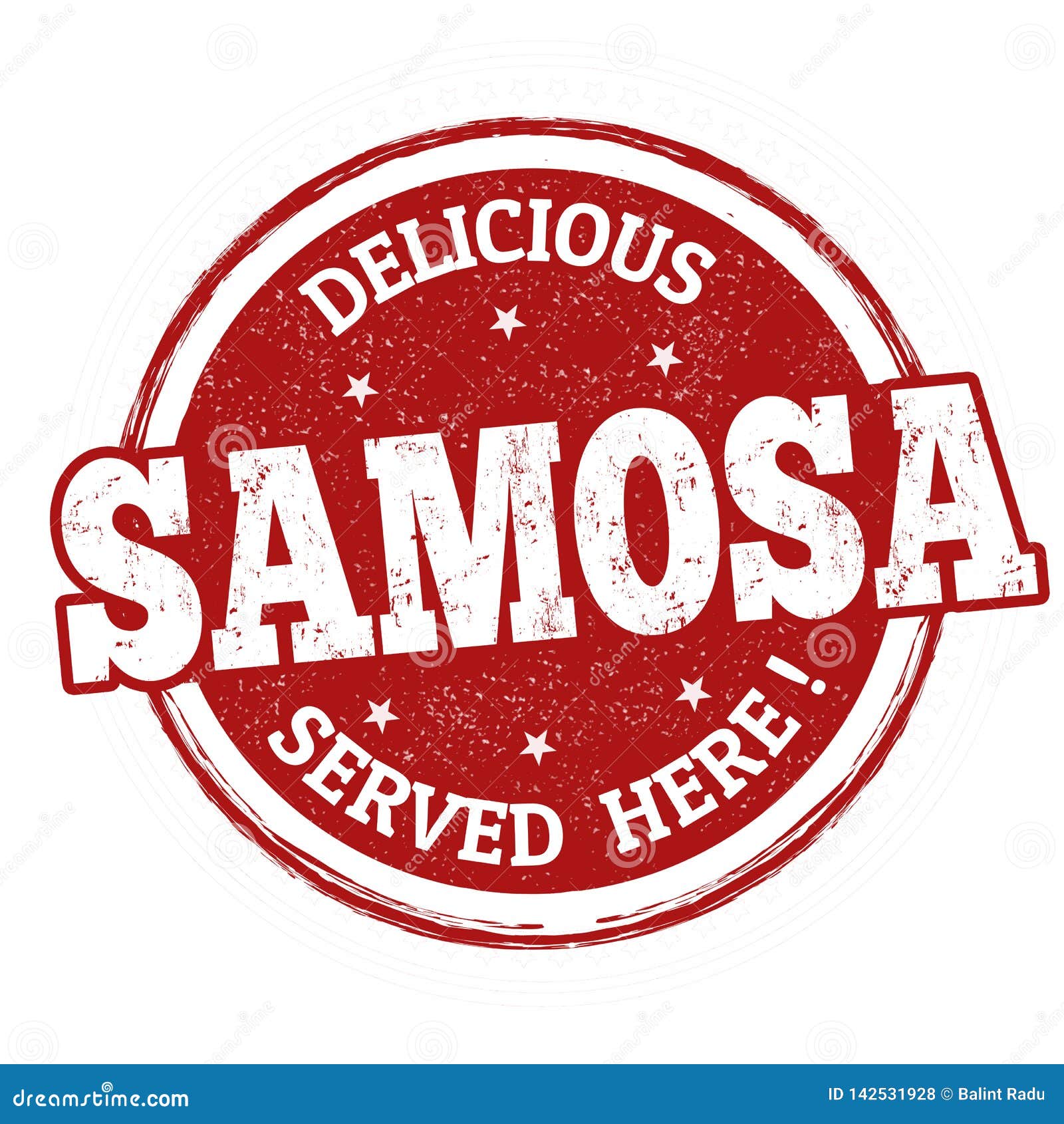 Samosa Sign Or Stamp Vector Illustration | CartoonDealer.com #142531928