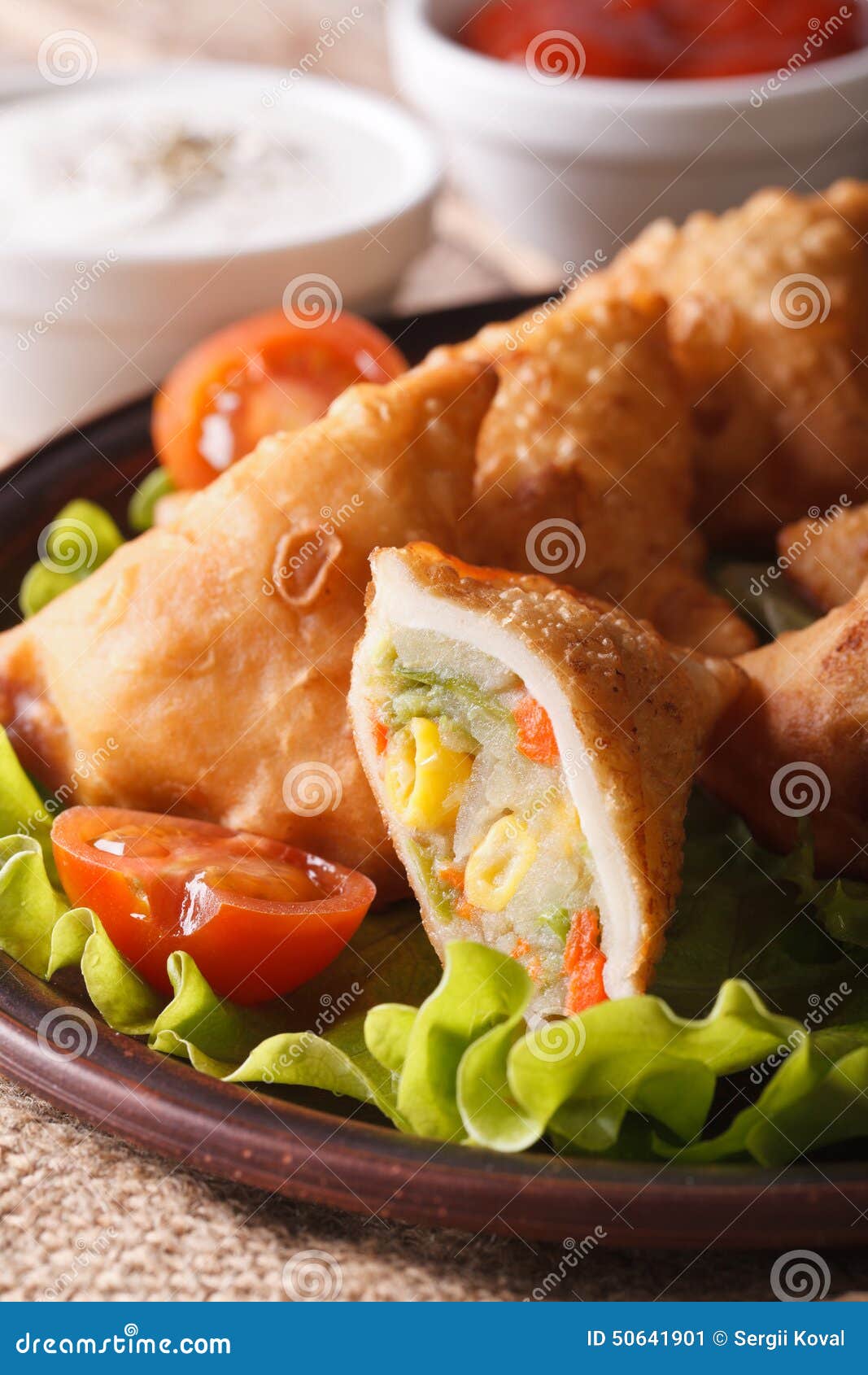 Samosa, Stuffed With Mixed Masala Potatoes, Indian Special Traditional ...