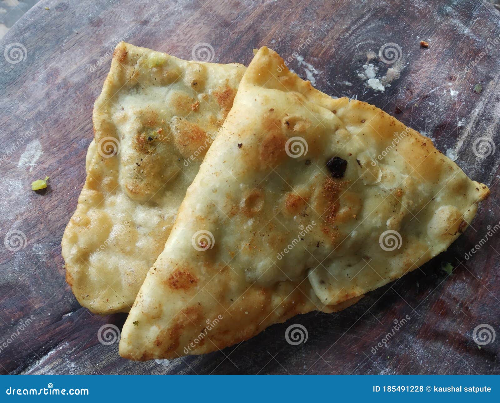 Samosa Top View Hotel and Restaurants Stock Photo - Image of samosa ...