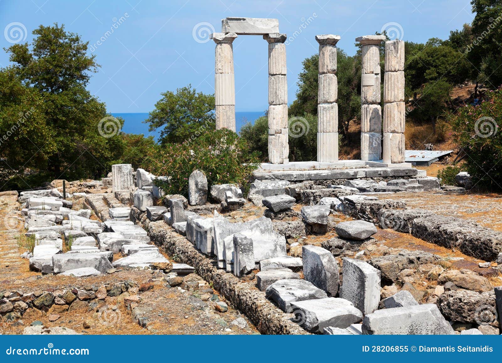 Samothrace island - Greece stock image. Image of aegean - 28206855
