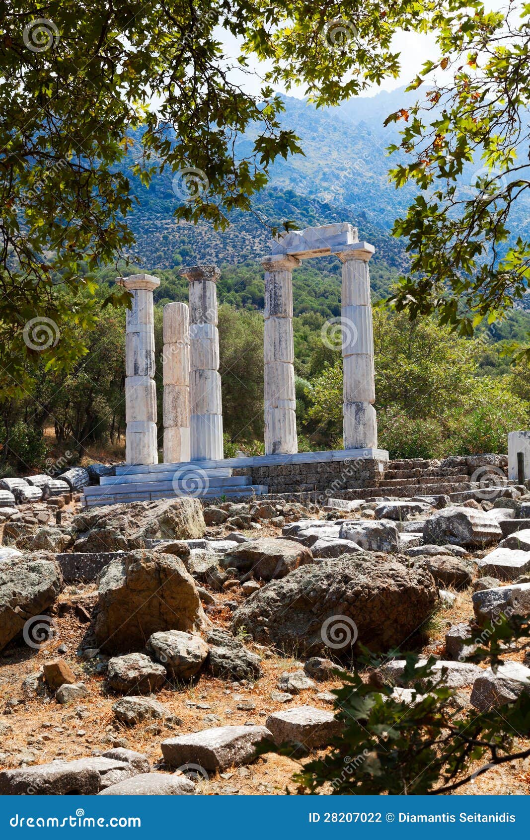 Samothrace island - Greece stock photo. Image of mediterranean - 28207022