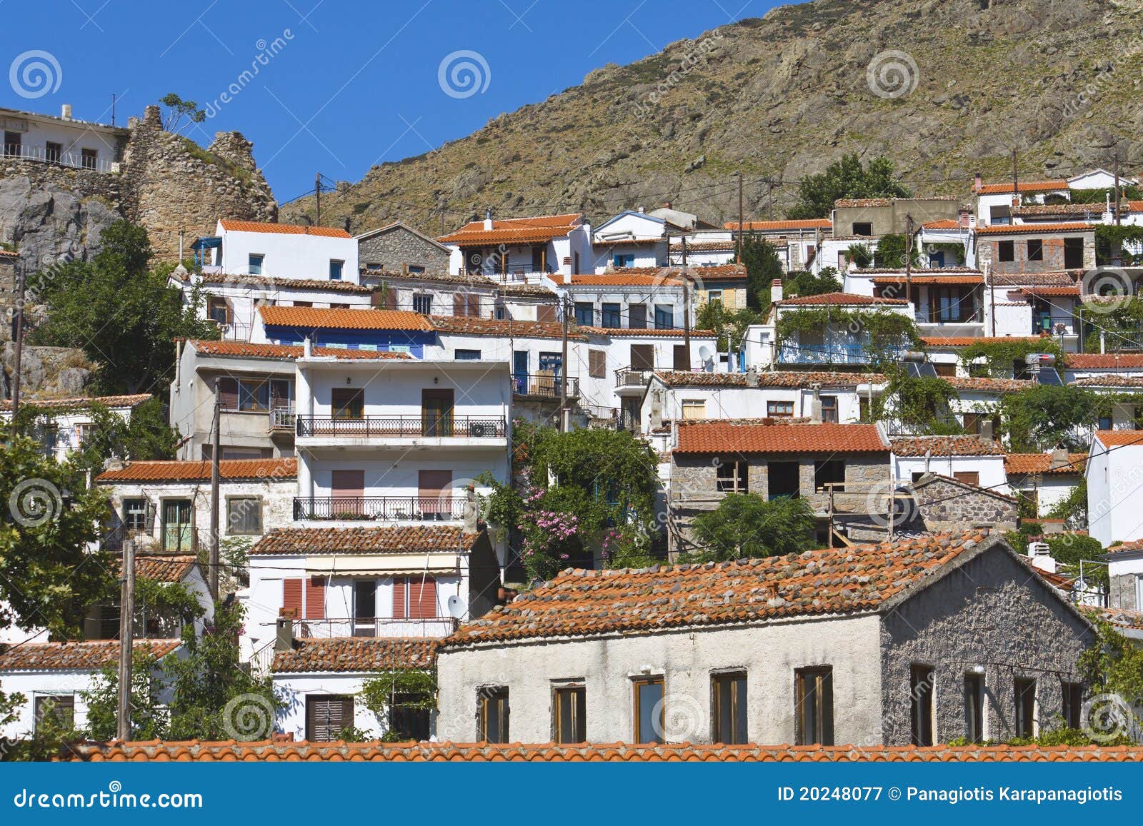 Samothraki Island in Greece Stock Image - Image of real, greek: 20248077